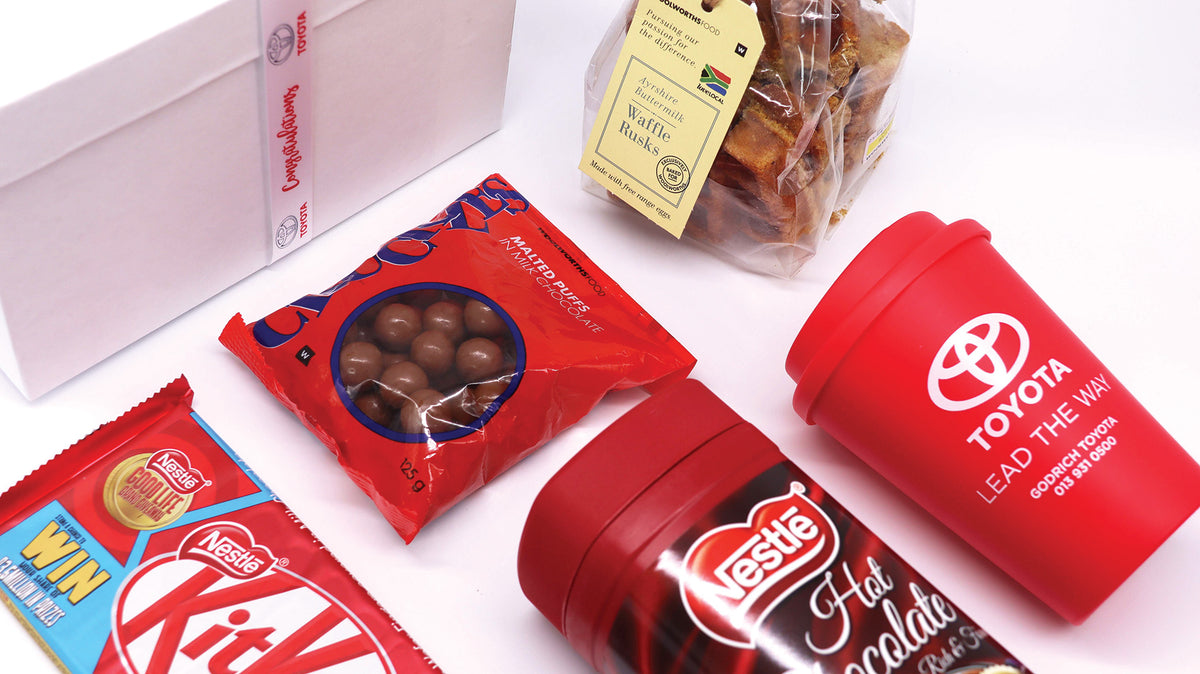 Toyota Travel Mug Hamper – Scarlet Thread Designs and Gifts